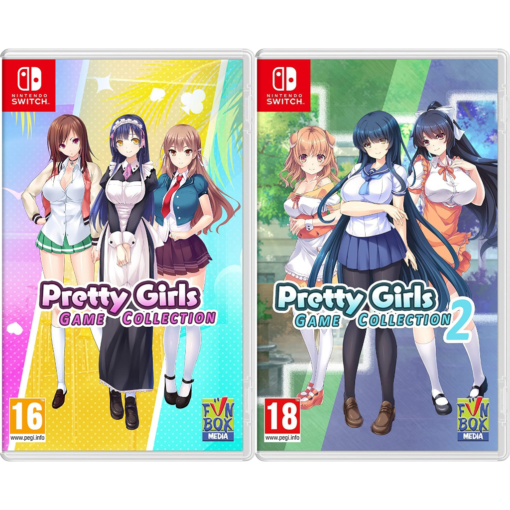 全新現貨 NS Switch遊戲片 Pretty Girls Game Collection I II 中文版 | 蝦皮購物