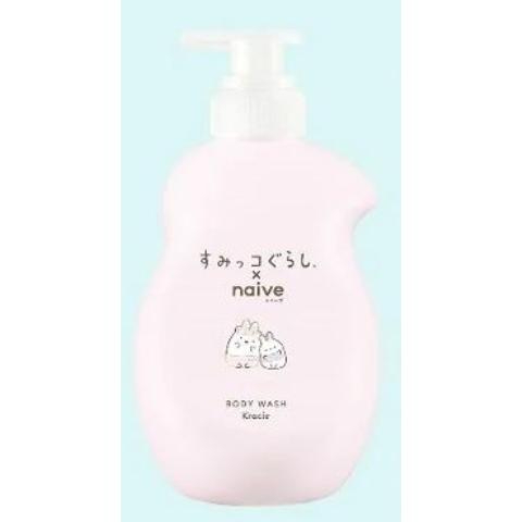 日本製 Kracie Naive 100%植物性成分 桃葉保濕精華 沐浴乳 530ml~角落生物兔兔限定包裝 | 蝦皮購物
