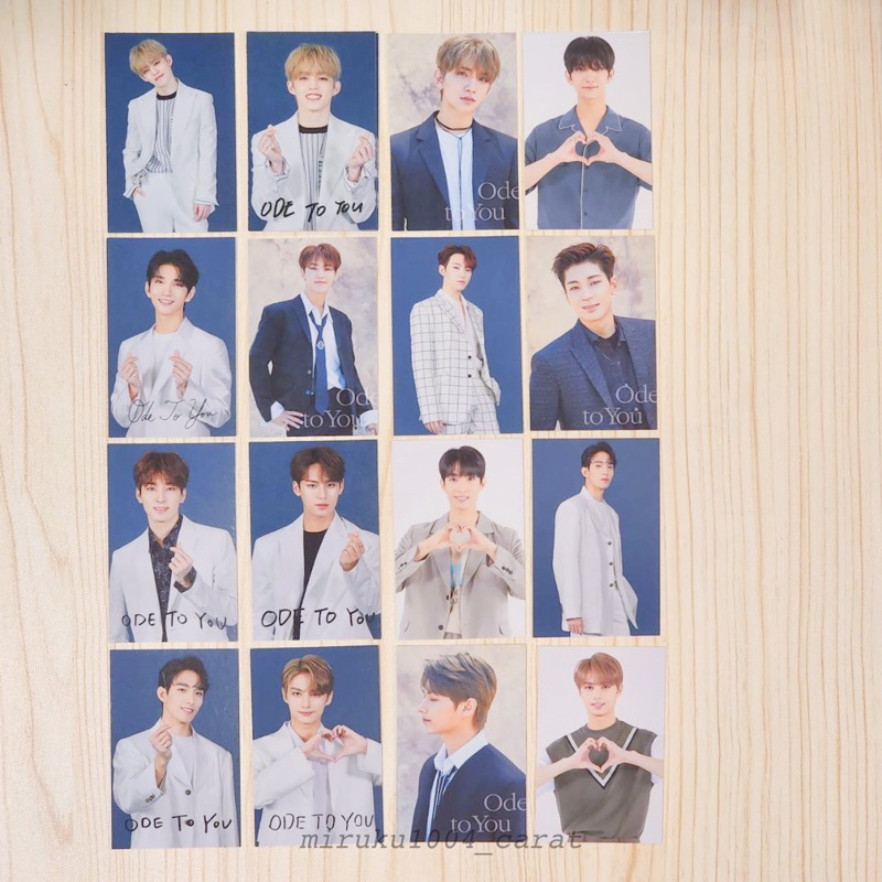 MIRUKU// SEVENTEEN 2019 Ode to you OTY 隨機小卡 隨機卡包 | 蝦皮購物