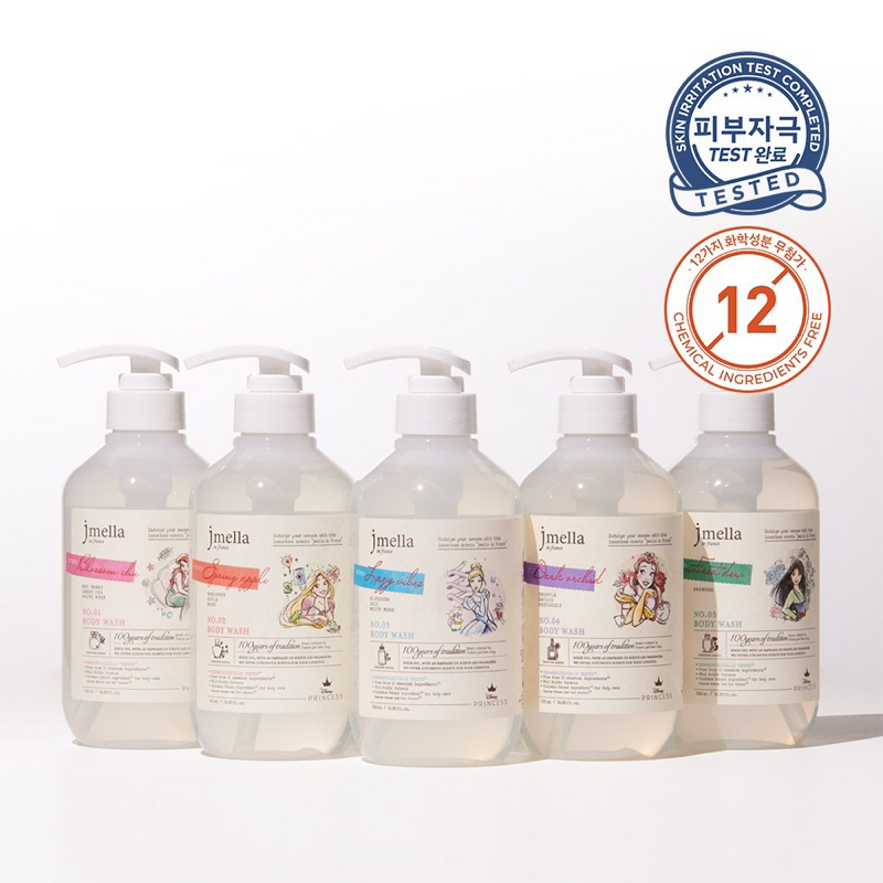 韓國專櫃平價｜即期出清優惠JMELLA 迪士尼香氛沐浴露/身體乳 500ml | 蝦皮購物