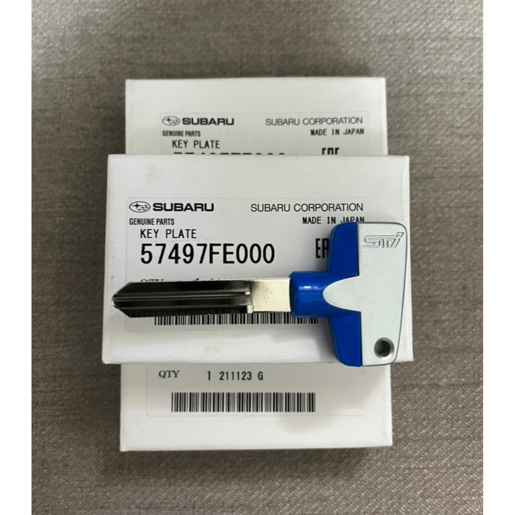Subaru 原廠 STI 鑰匙 點火鑰匙 純正部品 正廠 Impreza GC、GF、GD、GG、SG、SF 皆可用 | 蝦皮購物
