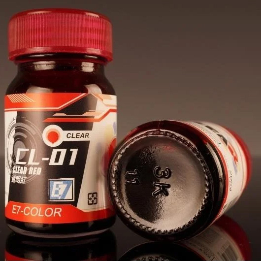 [从人] E7 COLOR CL 系列 透明漆 模型漆 硝基漆 塗料 顏料 | 蝦皮購物