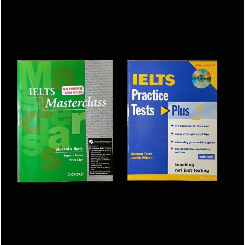 IELTS Practice Tests Plus 2＋IELTS Masterclass Student’s book | 蝦皮購物