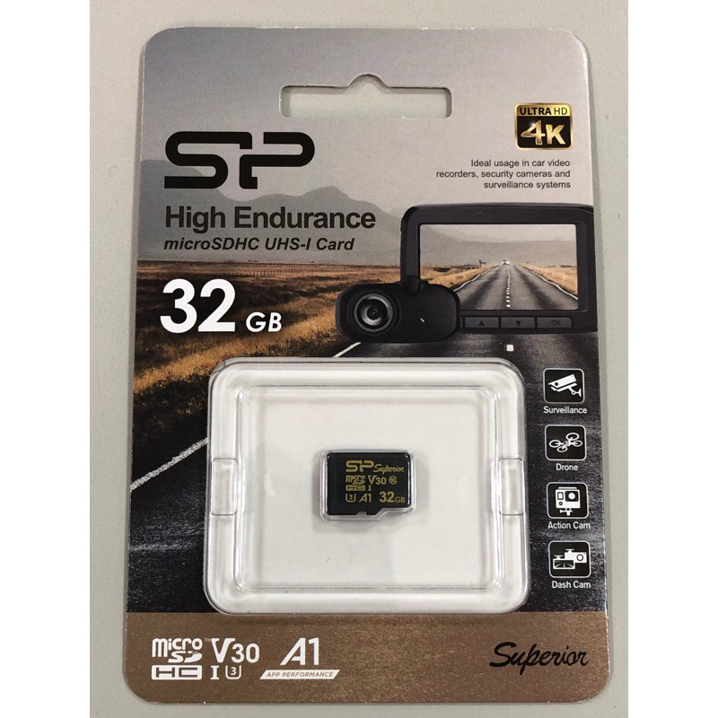 《衝評價》SP廣穎 4K 32G/64G U3 v30 Micro SD高轉速記憶卡 Mio 行車記錄器原廠使用 | 蝦皮購物