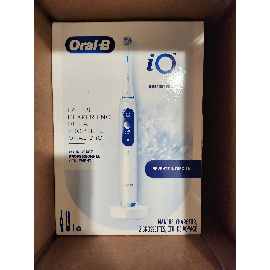 現貨全新 德國製Braun百靈Oral-B歐樂B iO9專業版 最新旗艦 微磁AI智慧電動牙刷 白色 另有iO8 | 蝦皮購物