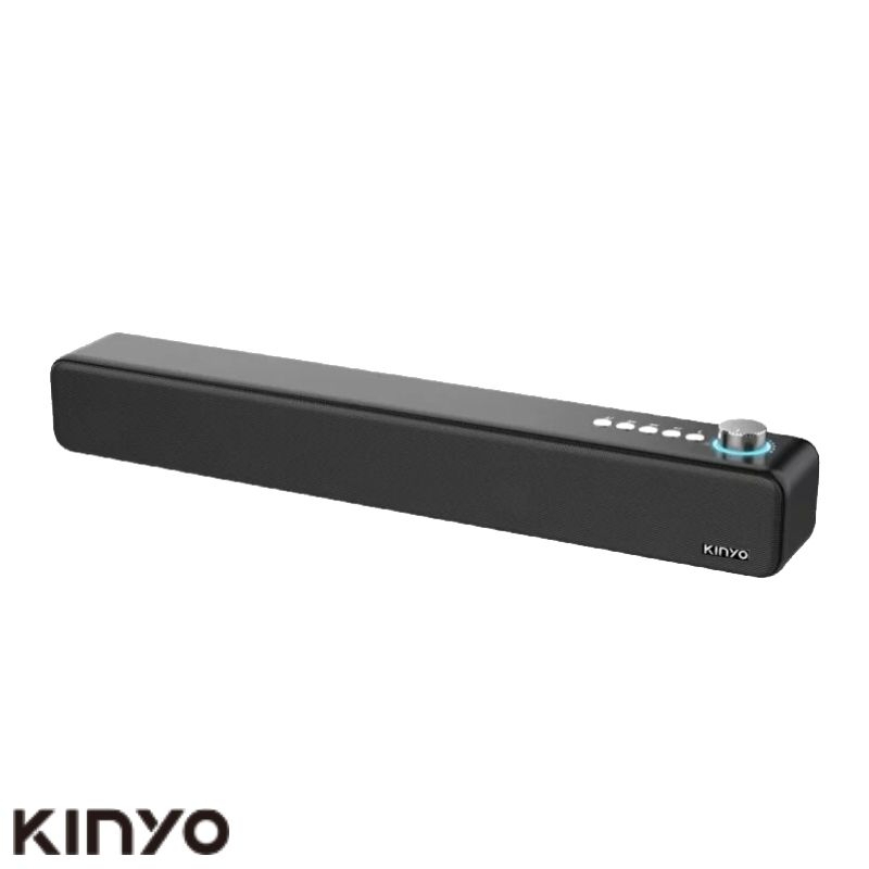 雙喇叭、雙震膜【KINYO】藍牙5.0音箱-黑色 (BTS-735)~立體環繞音效♥輕頑味 | 蝦皮購物