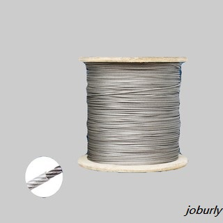 【susumy】304不鏽鋼 1米 大尺寸 包膠 白鐵鋼索 鋼纜 白鐵鋼纜 壓頭鋼索 鋼索 鋼絲 | 蝦皮購物