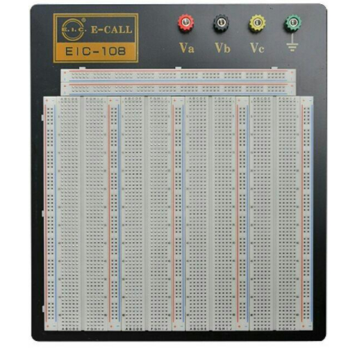 台灣製/EIC-1104(1660孔)/EIC-1106(2390孔)/EIC-108(3220孔)麵包板/實驗板洞洞板 | 蝦皮購物