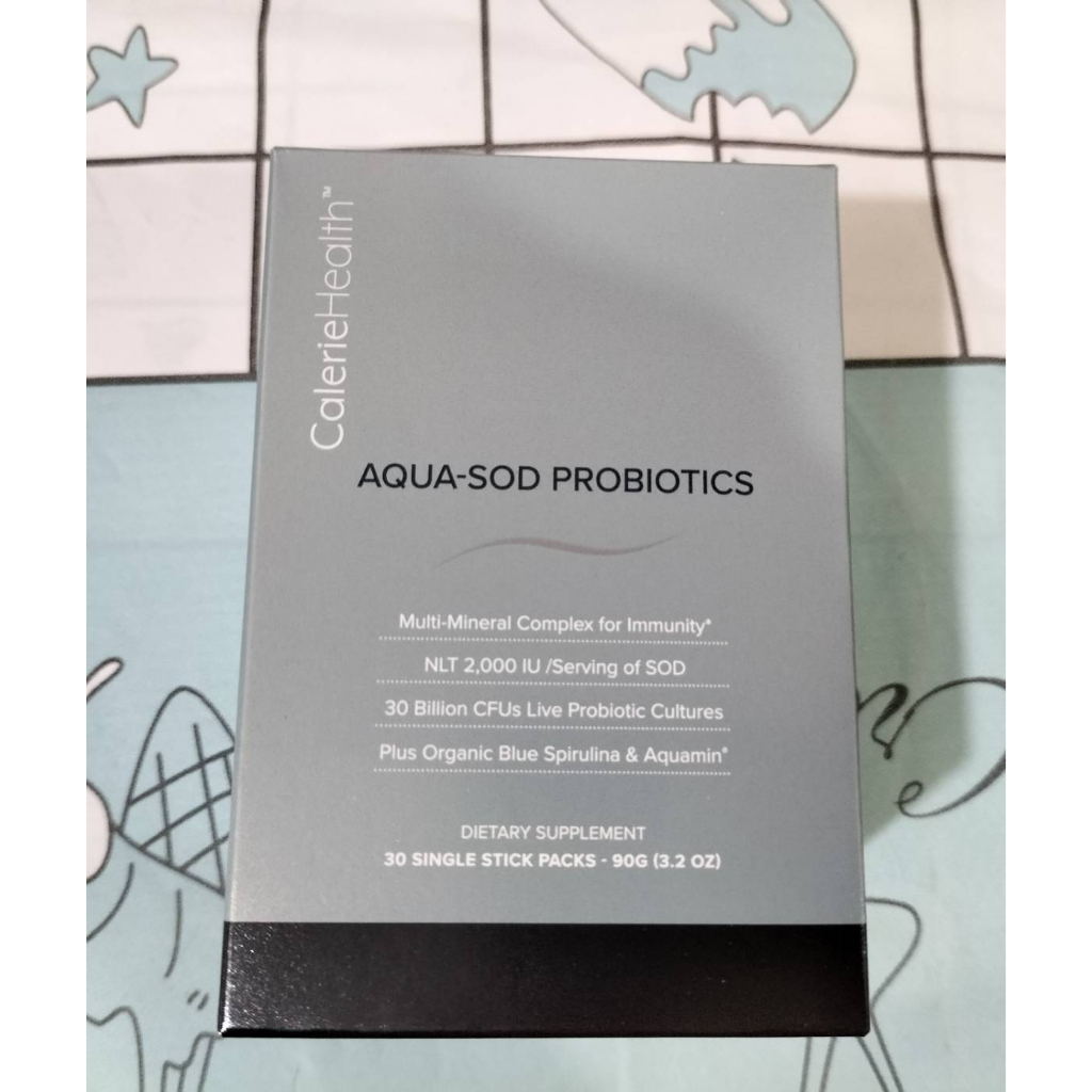 CalerieHealth 美商凱麗 美國原裝進口 AQUA-SOD PROBIOTICS 90g | 蝦皮購物