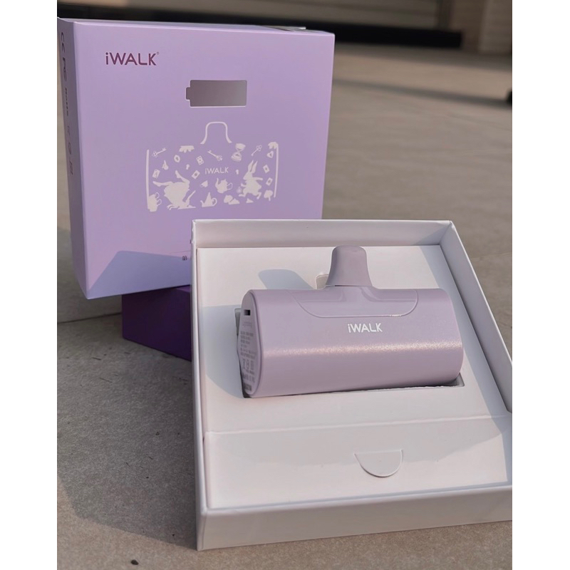 【台灣限量專屬色】Iwalk 4代 限量香芋紫 網紅奶茶色 行動電源 | 蝦皮購物