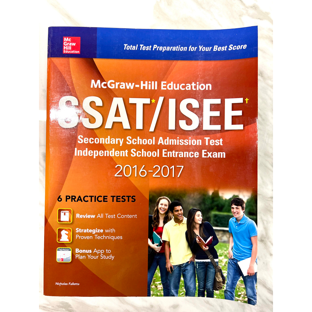 【二手原文書】McGraw-Hill Education SSAT/ISEE 2016-20 | 蝦皮購物