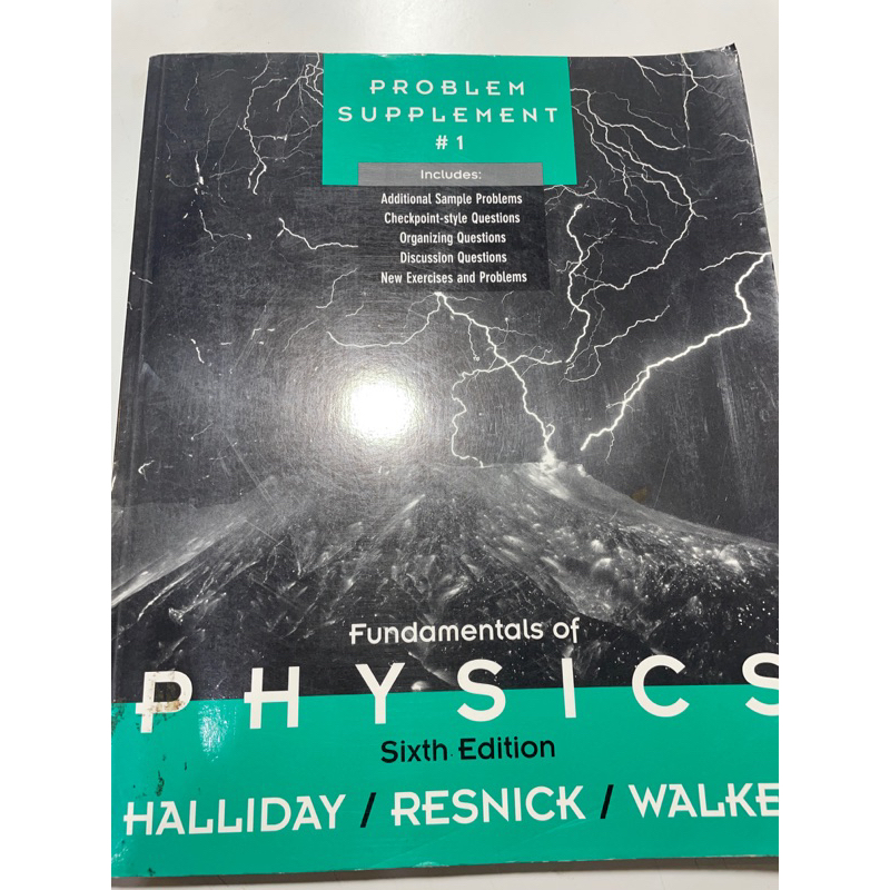 二手書 Fundamentals of Physics, 6th Edition | 蝦皮購物