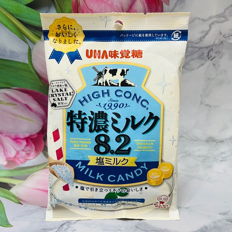[大貨台日韓]日本 UHA味覺糖 特濃8.2 鹽牛奶糖 72g 牛奶鹽糖 牛奶糖 多款可選 | 蝦皮購物