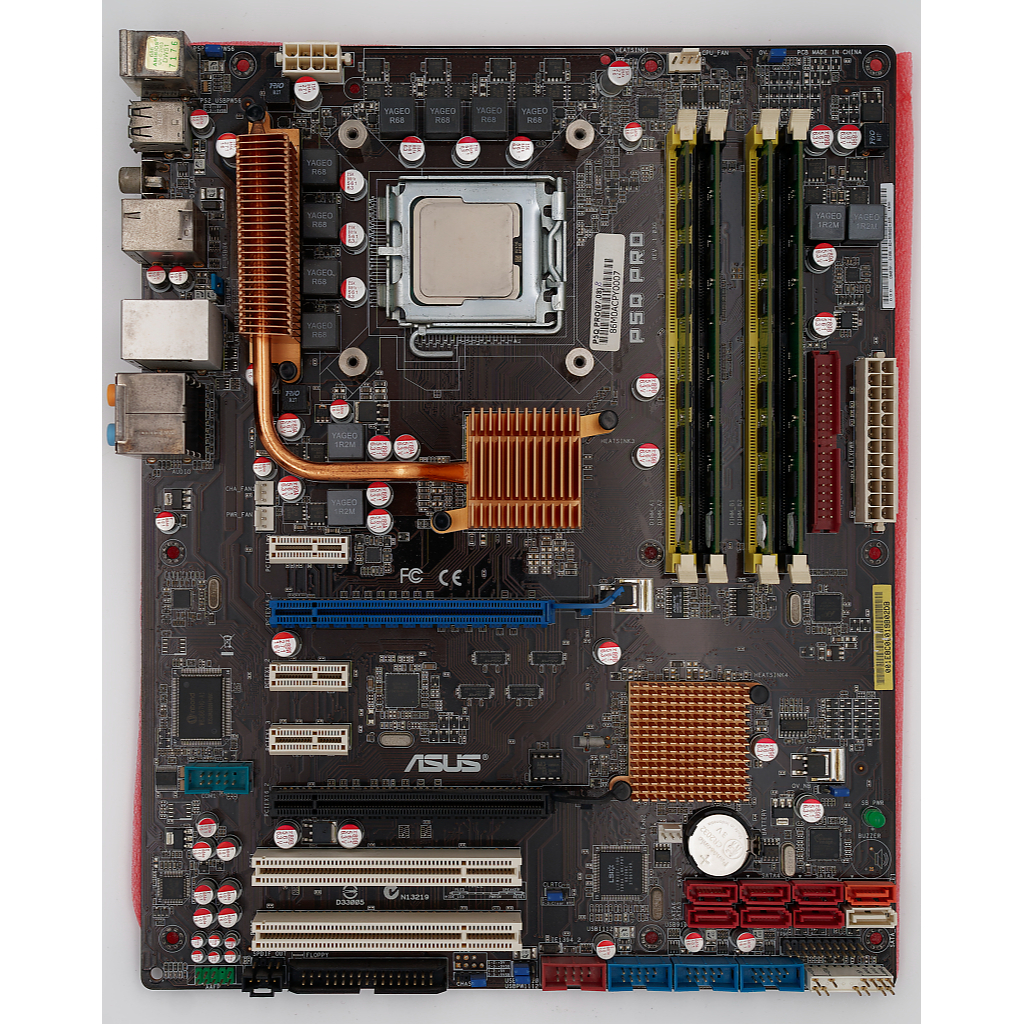 [二手][使用正常] ASUS P5Q PRO / INTEL Q9450 | 蝦皮購物