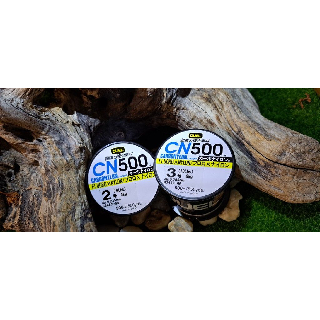 [聚鰤] DUEL CN500 碳尼龍 碳纖維家尼龍線複合材質、複合線、多功能、高比重、全方位面線位、路亞、池釣、磯釣 | 蝦皮購物