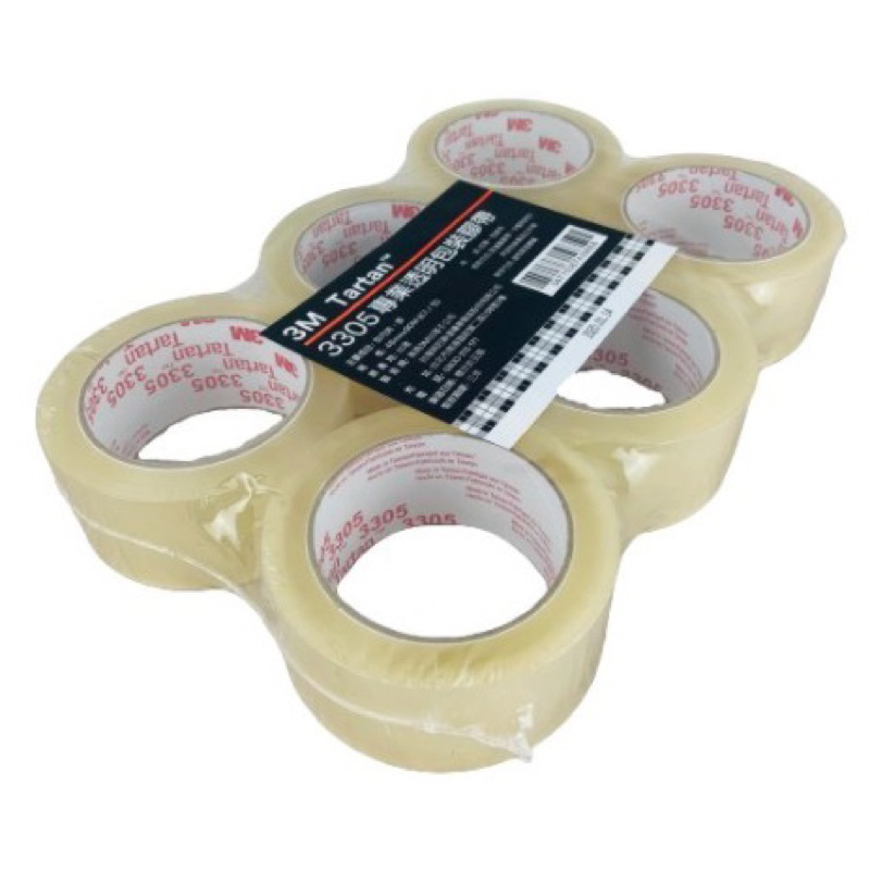 【五金販子】現貨 3M 透明包裝膠帶3305 2”*90M opp膠帶 透明膠帶 包裝膠帶 3M膠帶 | 蝦皮購物