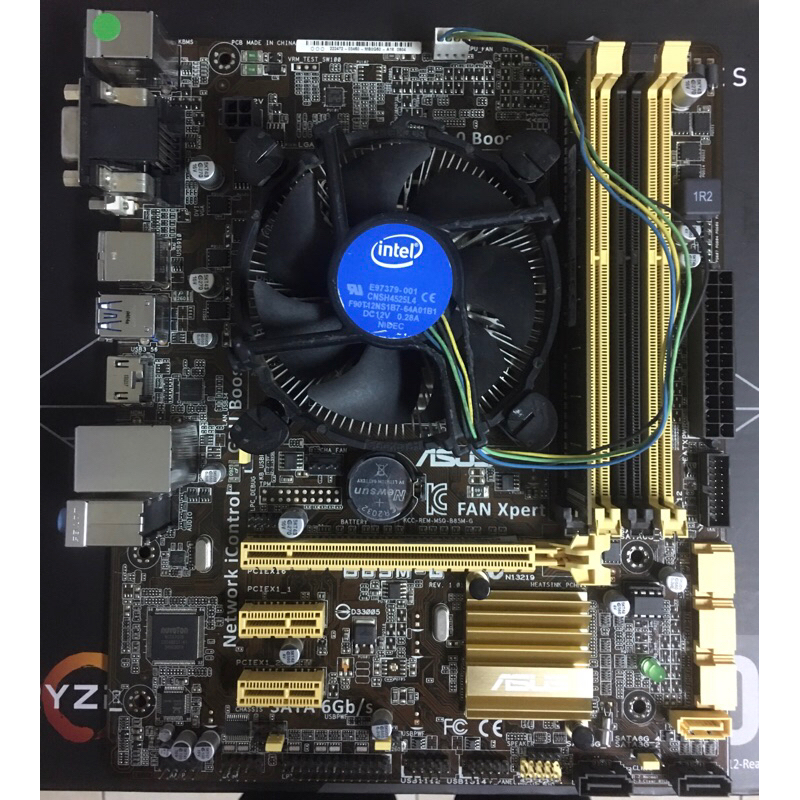 華碩 B85M-G主機板+i5-4460 i5-4590 CPU+8G 16G | 蝦皮購物