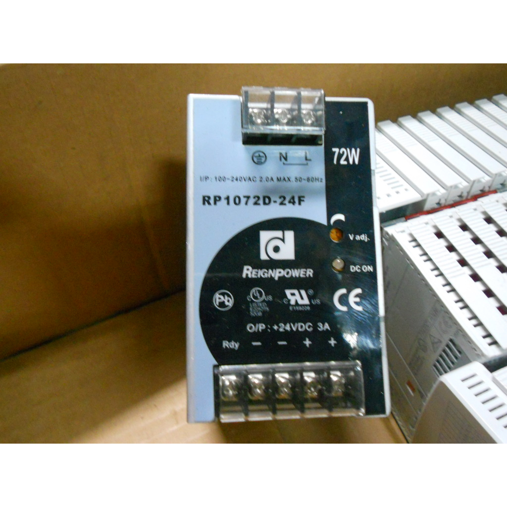 REIGNPOWER 昂鼎 RP1072D-24F 導軌式開關電源 72W 24V 3A (D1) | 蝦皮購物
