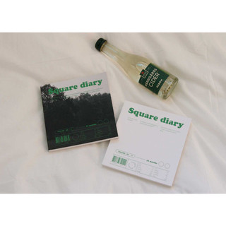 ｜ʟɪғᴇ ᴏɴ ʟɪᴠᴇ｜預購 ♡♡ 韓國文創 Square diary 寫實相片 方形手帳 萬年手帳 筆記本 日記本 | 蝦皮購物