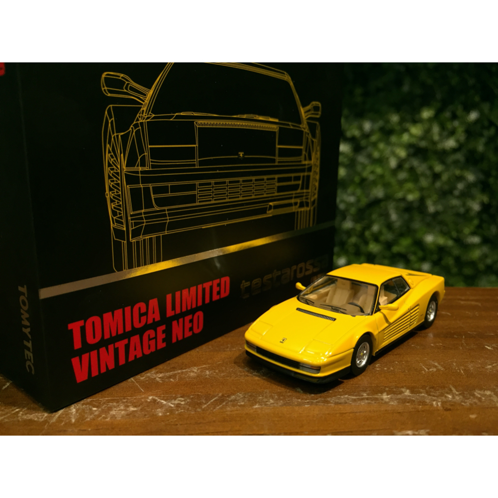 1/64 Tomica Ferrari Testarossa Yellow TLVN【MGM】 | 蝦皮購物