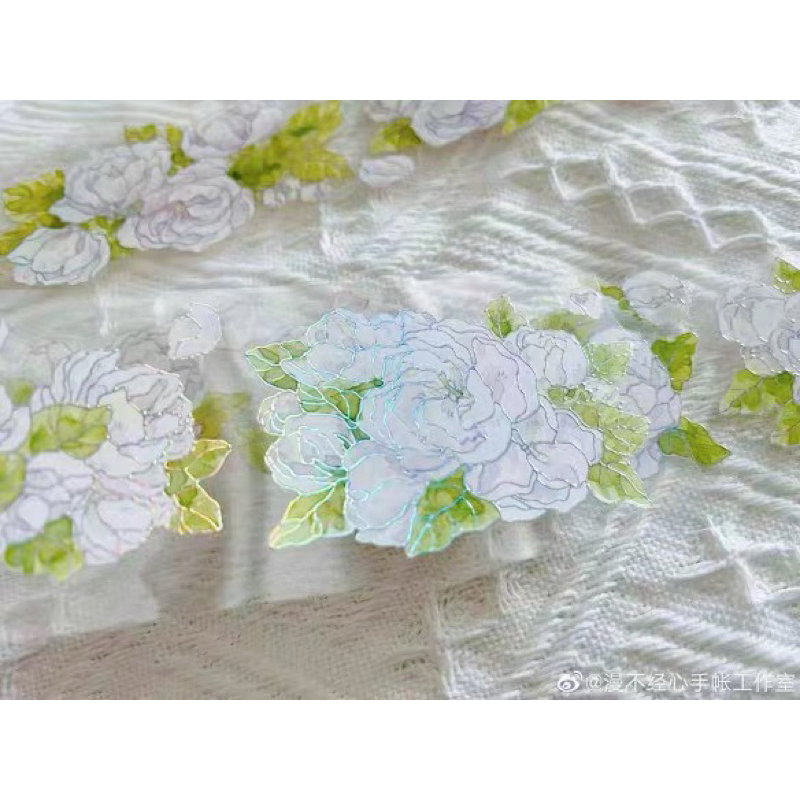 【分裝】漫不經心 茉莉戀曲 雷射銀亮面PET 超長循環 | 蝦皮購物