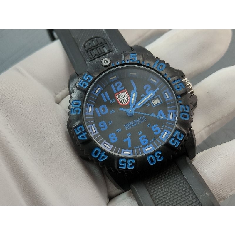 Luminox 雷明時 3050/3950 海軍海豹突擊隊手錶 #Luminox #碳纖維 #氚氣管 | 蝦皮購物