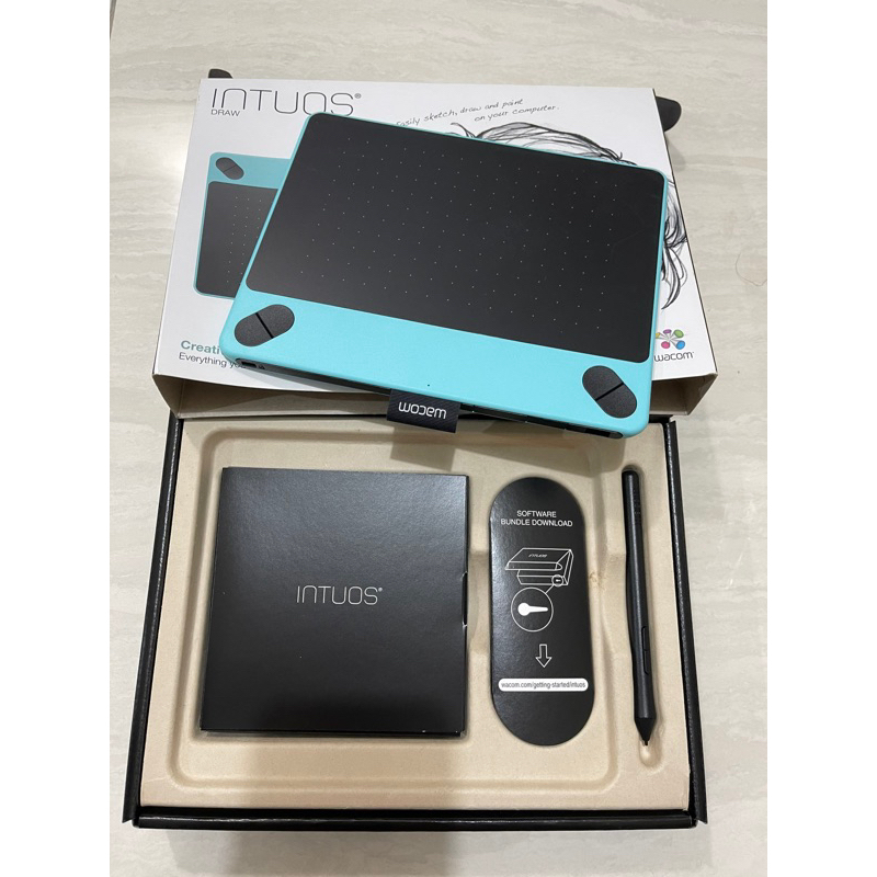 Wacom Intuos Draw CTL-490 塗鴉創意繪圖板 繪圖板 | 蝦皮購物