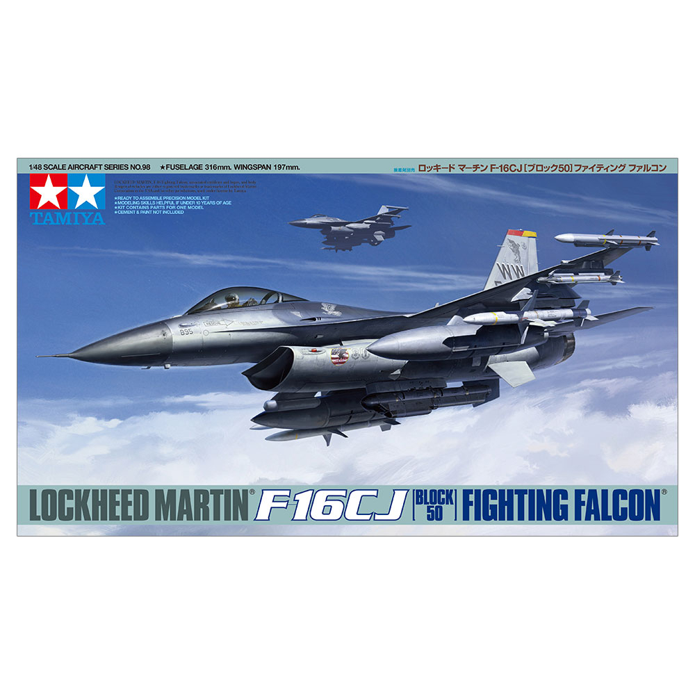 TAMIYA 61098 Lockheed Martin F-16CJ [Block 50] 1/48 | 蝦皮購物