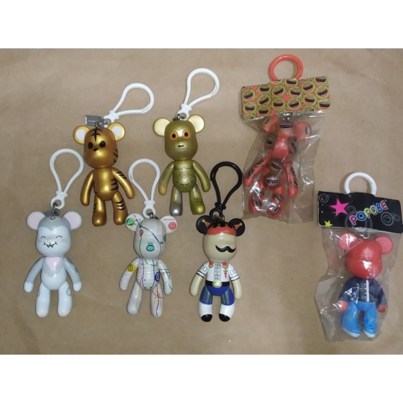 POPOBE/暴力熊/正版/吊飾/具收藏價值 | 蝦皮購物