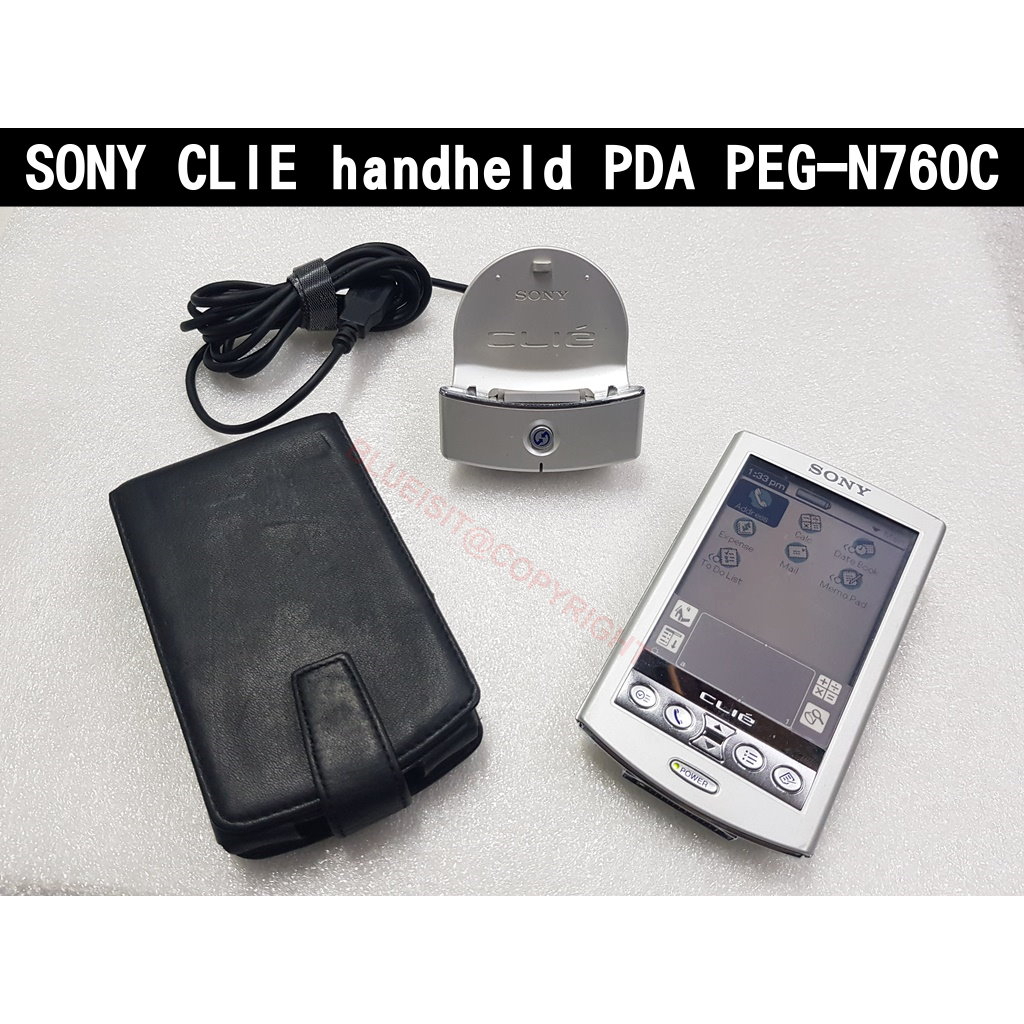 SONY CLIE handheld PDA PEG-N760C 彩色掌上型電腦 | 蝦皮購物