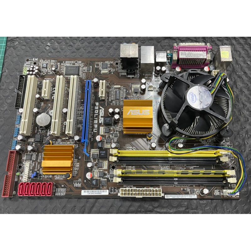 ASUS 華碩 P5QL/EPU 775腳位主機板+Intel CPU Q8400 2.66GHz +記憶體DDR2*1 | 蝦皮購物