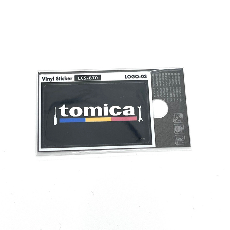 補貨到！日本製 正版 TOMICA 抗UV 防水 Logo貼紙 行李箱貼紙/安全帽貼紙/筆電貼紙/滑板貼紙 | 蝦皮購物