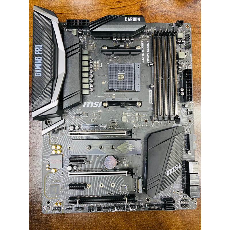 微星X470 GAMING PRO CARBON AM4主機板 | 蝦皮購物