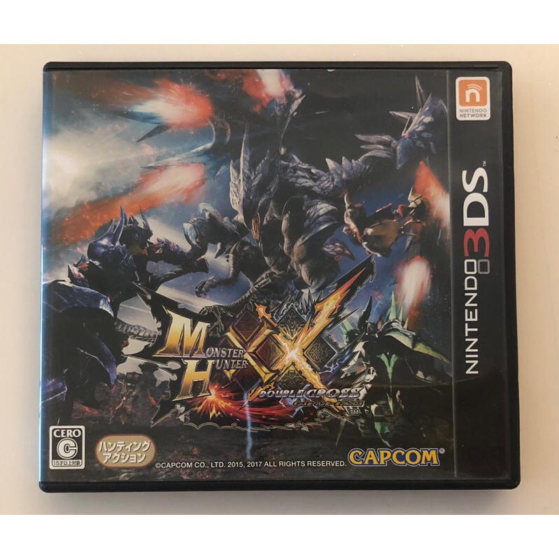 二手日版 3DS 魔物獵人 XX Monster Hunter Double Cross | 蝦皮購物