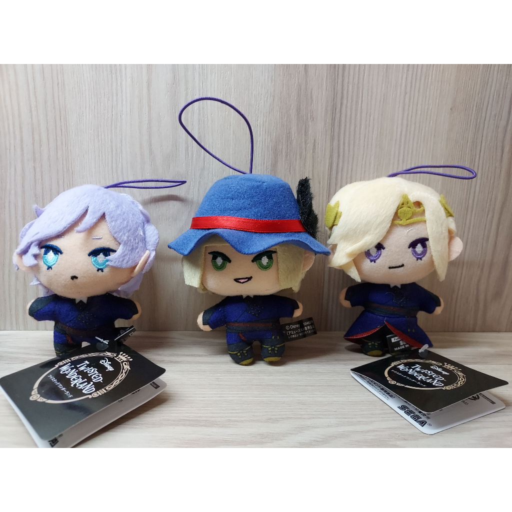 【二手娃】 Vil Rook Epel 式典服 白雪寮 扭曲仙境 ツイステ 迪士尼 棉花娃 ヴィル ルーク エペル | 蝦皮購物