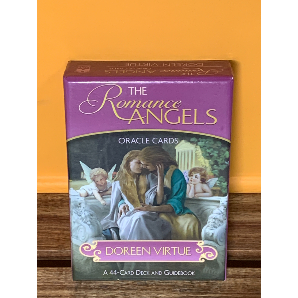 （二手）正版 The Romance Angels Oracle Cards 六成新 （44張牌卡與英文說明書） | 蝦皮購物