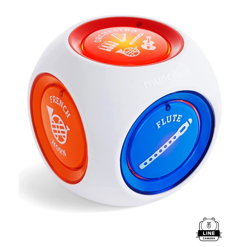 預購 美國帶回 Munchkin Mozart Magic Cube 莫札特魔術音樂方塊 聲響玩具 | 蝦皮購物