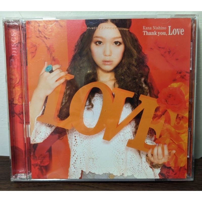 [二手CD]西野加奈 KANA NISHINO / 愛的三部曲 Thank you, Love (CD+DVD) | 蝦皮購物