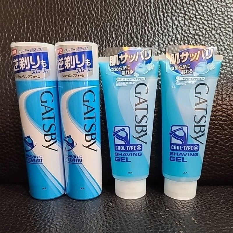 GATSBY 修鬍凝膠 205g 爽快修鬍泡 190g | 蝦皮購物