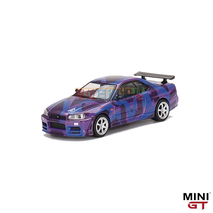 單位日貨 』正版 MINI GT 1/64 五週年 #446 限量9999台 Skyline GT-R (R34) | 蝦皮購物