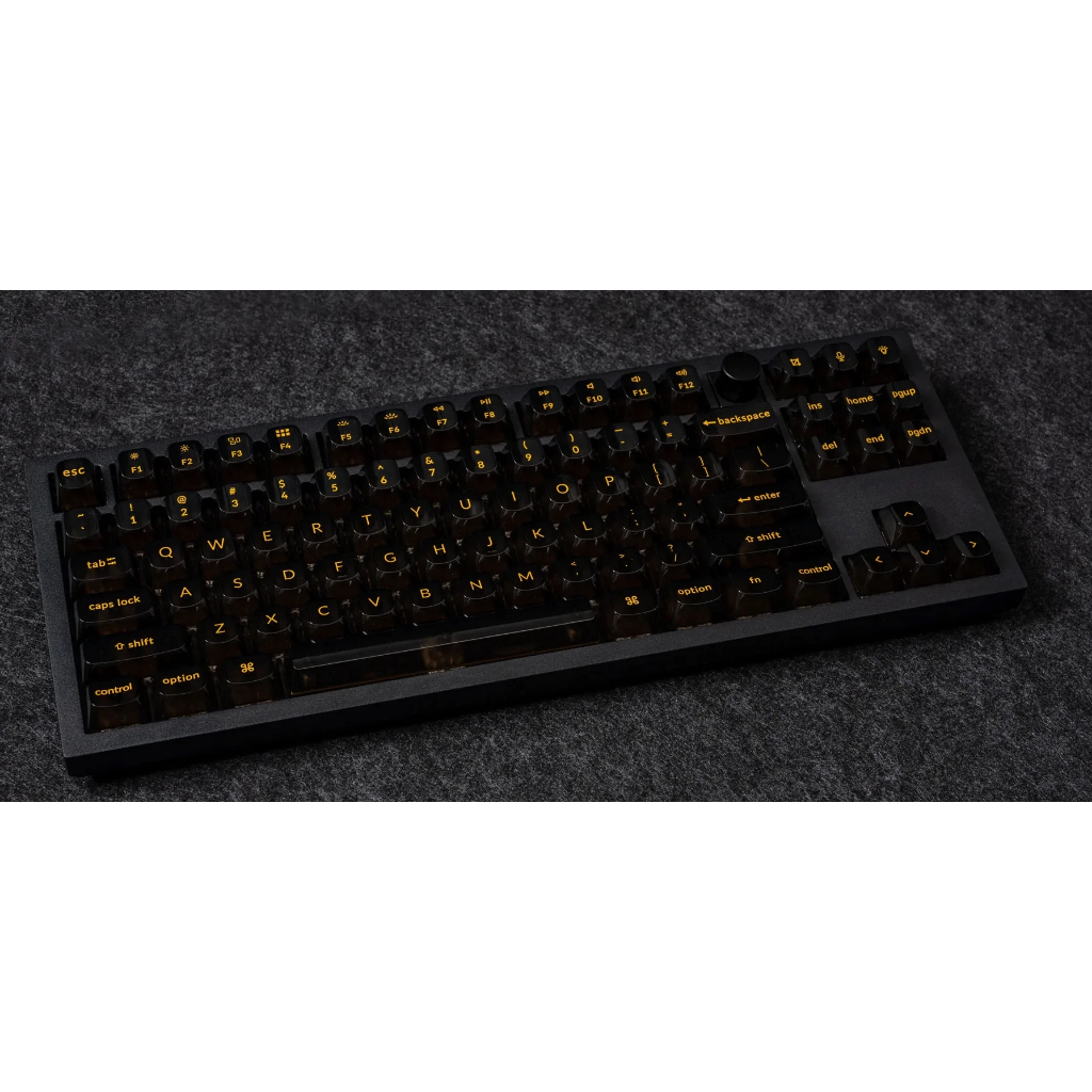 Keychron Black Transparent OSA 高度 PBT 鍵帽 K2 K4 K8 K10 Q1 適用 | 蝦皮購物