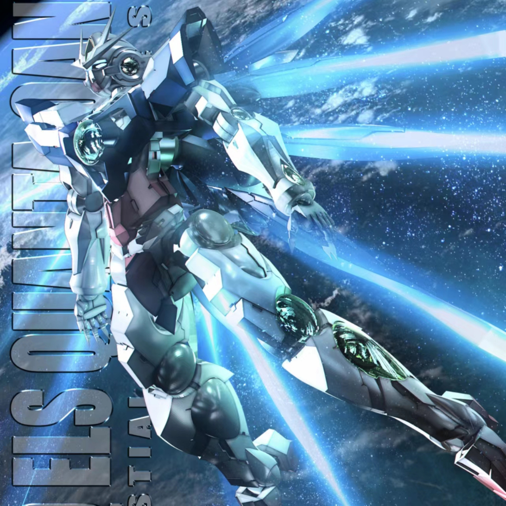 〔模創〕 (現貨)昊宇 MG1/100 00鋼彈 ELS-00Q 全GK套件 帶關節骨架 組裝模型 | 蝦皮購物