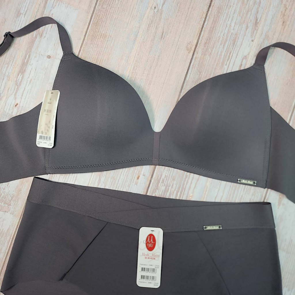 【B-E罩】現貨 曼黛瑪璉 無鋼圈內衣 R69036 夜暮灰 一體成型罩杯 公司貨 有發票 | 蝦皮購物