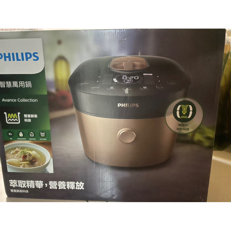 Philips飛利浦 （2手）雙重脈衝智慧萬用鍋/壓力鍋 HD2195(金小萬) | 蝦皮購物