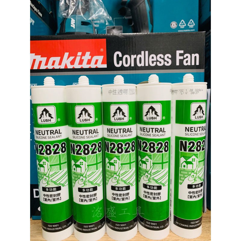 【洺盛工具】LUSH樹牌 中性透明 N2828 多功能中性密封膠（室內/室外） Slicone 矽利康 中性矽利康 | 蝦皮購物