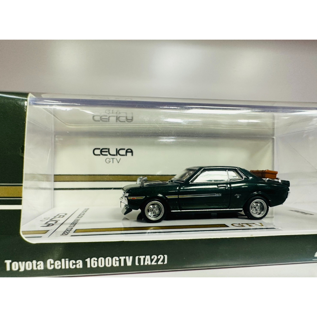 {TZ玩車庫}INNO64 TOYOTA CELICA 1600 GTV (TA22) Green(最後一台) | 蝦皮購物