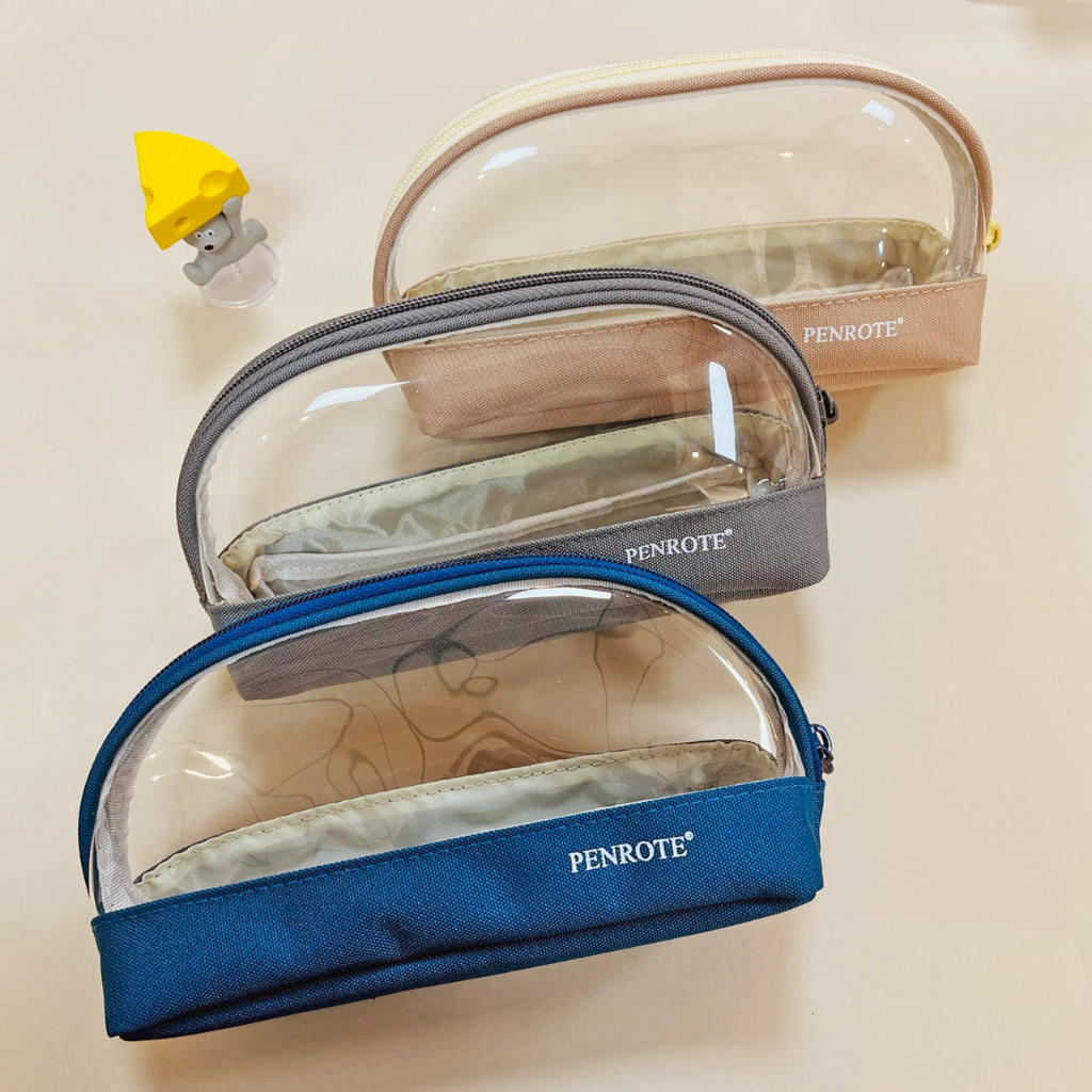 筆樂PENROTE★半透明收納袋/收納袋/筆袋/學生用品/TB8136 | 蝦皮購物