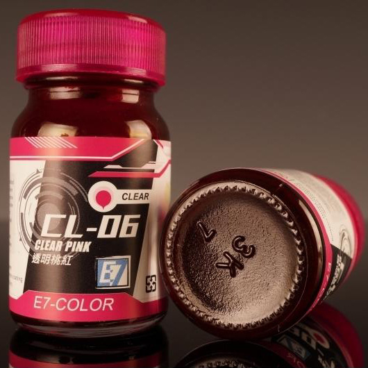 [从人] E7 COLOR CL 系列 透明漆 模型漆 硝基漆 塗料 顏料 | 蝦皮購物