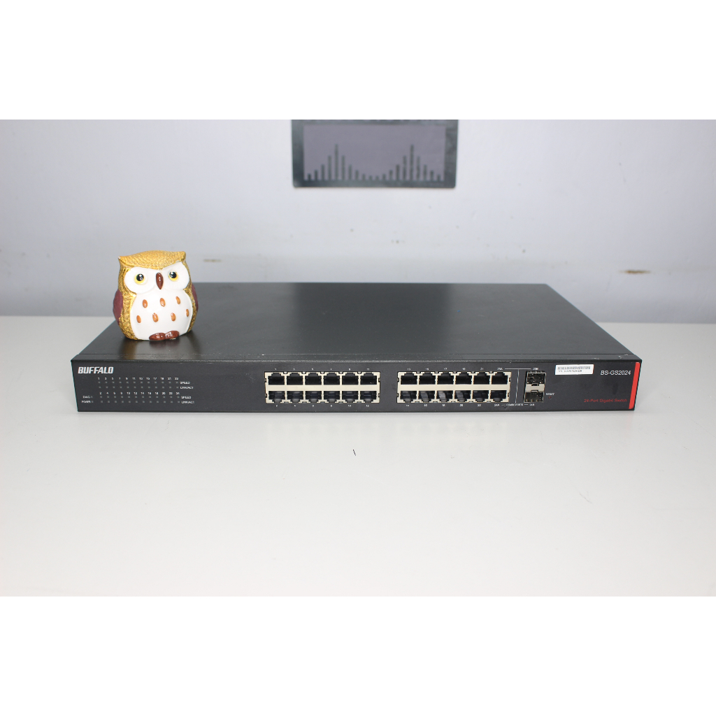 BUFFALO BS-GS2024 Layer 2 Giga Smart Switch 24 Port | 蝦皮購物