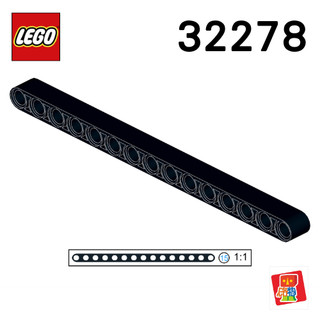 小洛特 LEGO 正版樂高 科技零件 32278 15M 橫桿 (全新) | 蝦皮購物